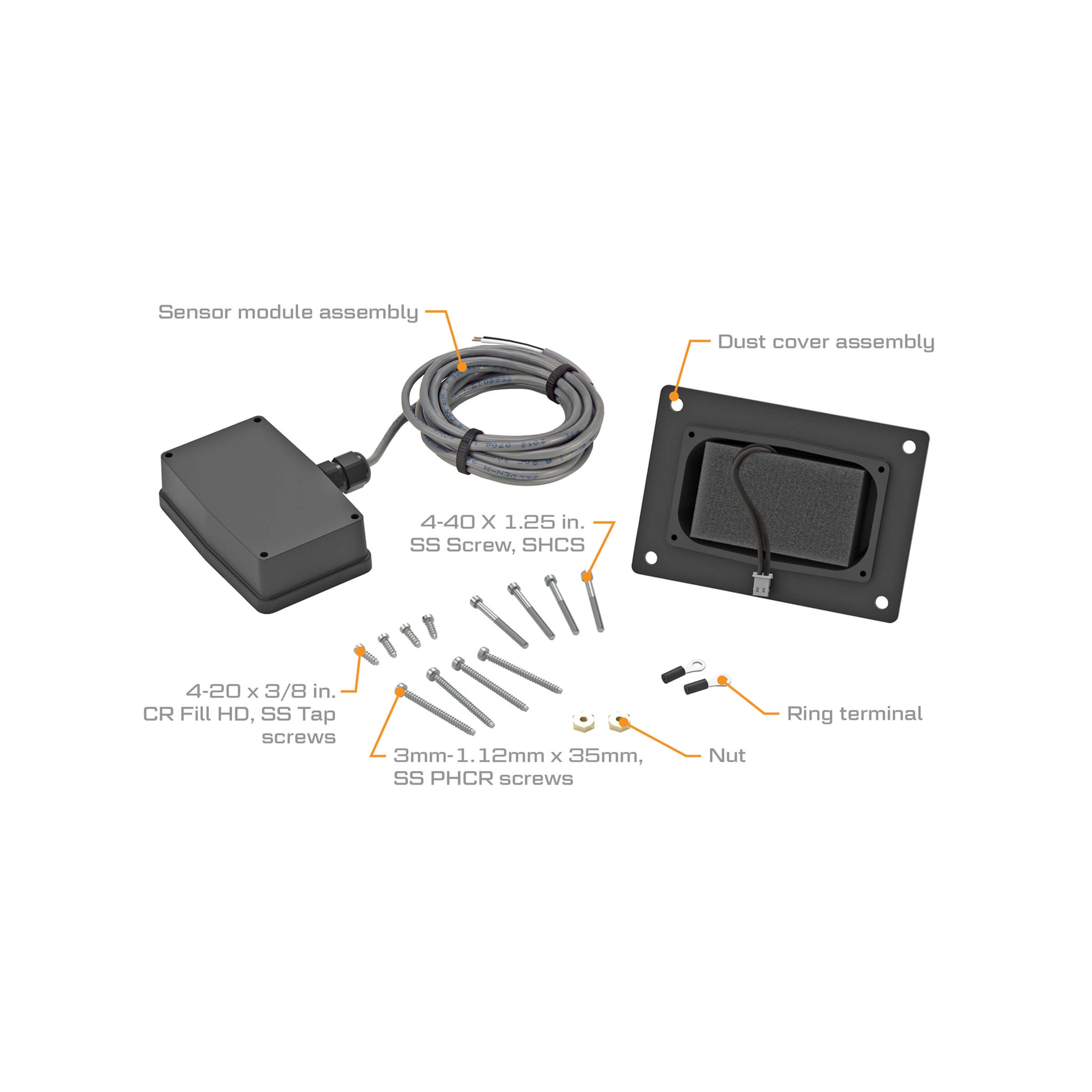 FLOMEC FM Approved Remote Kit Assembly for Turbine Flow Meters with Q9 ...