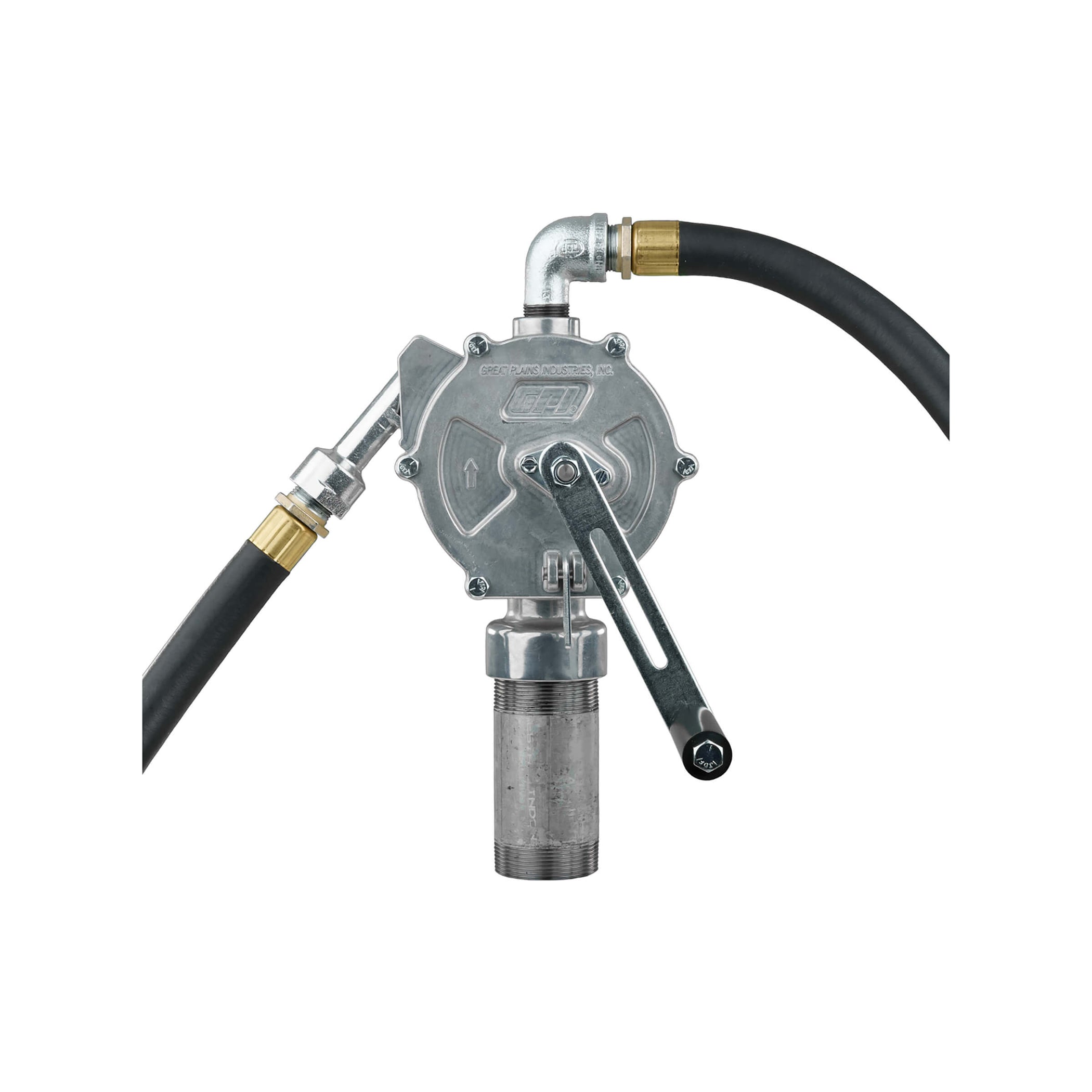 10 Gallon per 100 Revolutions Rotary Action Fluid Transfer Hand Pump ...