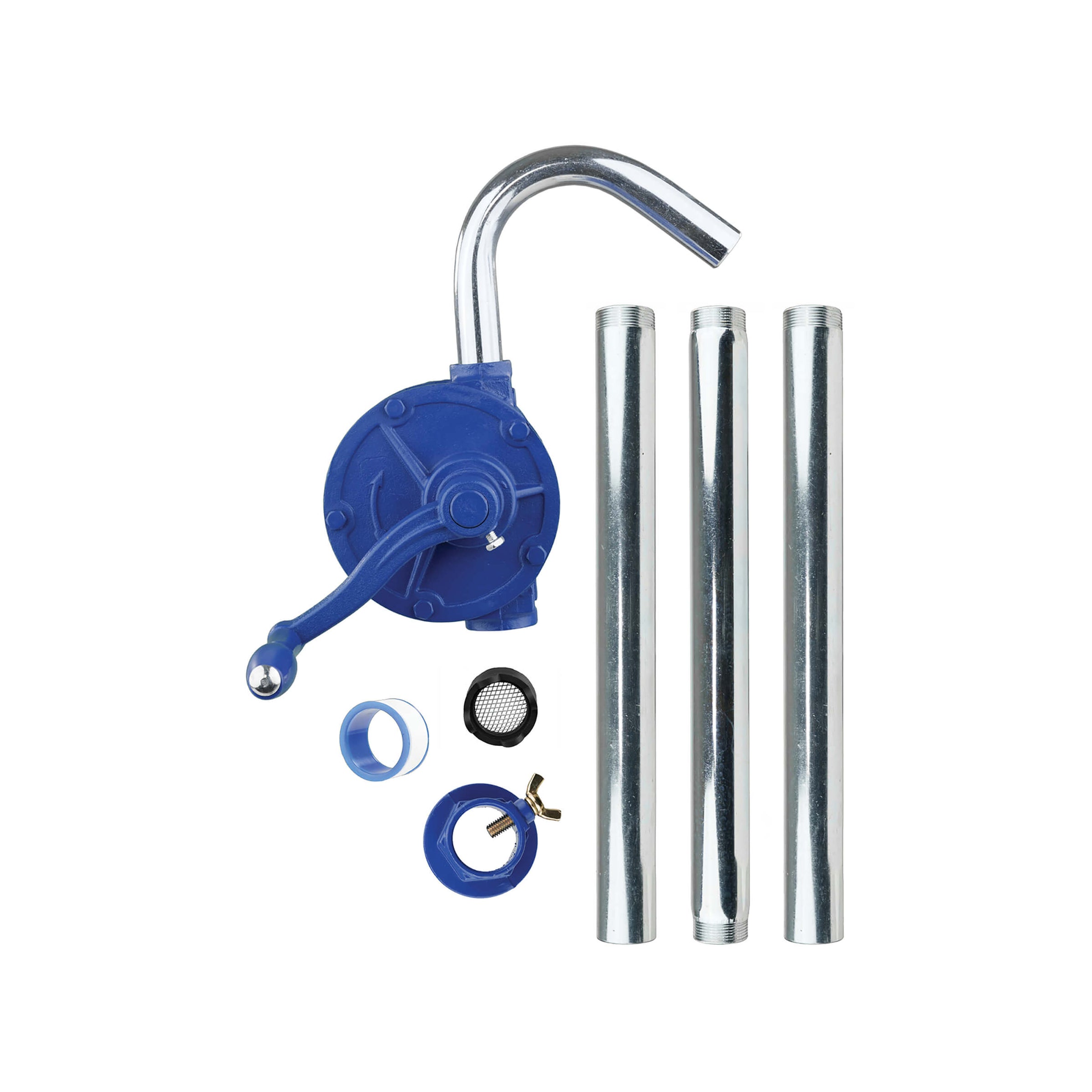 8 Gallon per 100 Revolutions Rotary Action Fluid Transfer Hand Pump ...