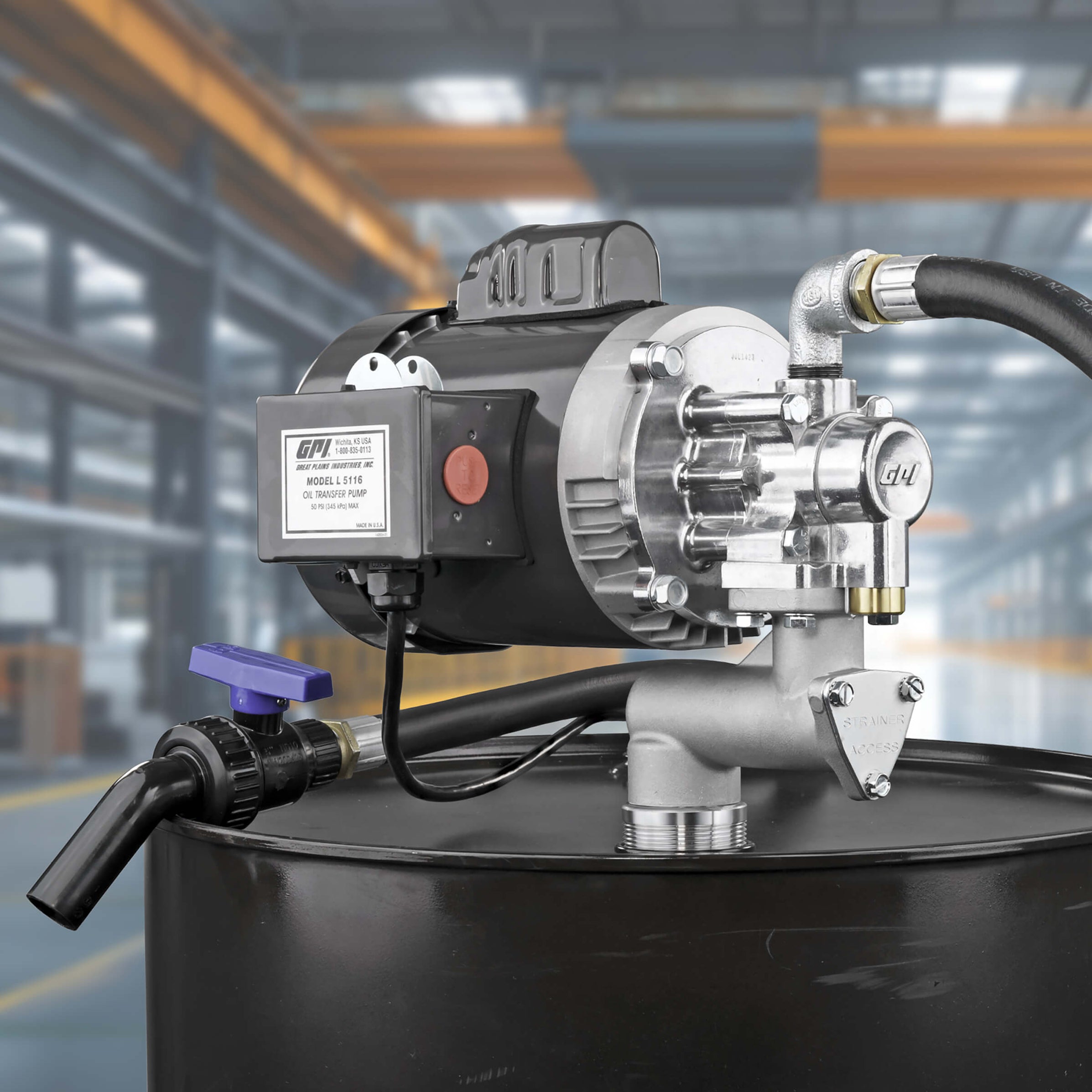 Heavy Duty Oil Transfer Pump — GREAT PLAINS INDUSTRIES