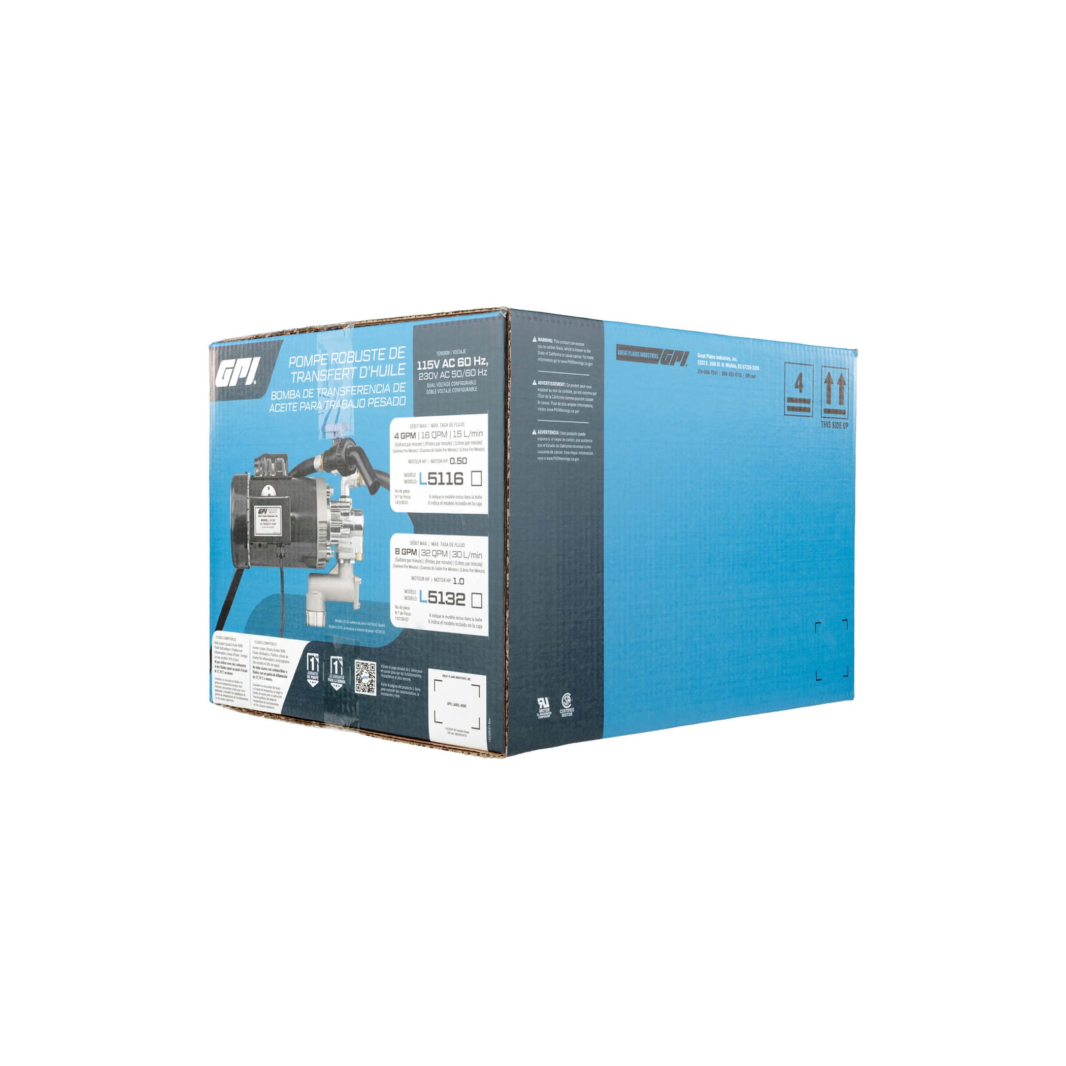 Heavy Duty Oil Transfer Pump — GREAT PLAINS INDUSTRIES