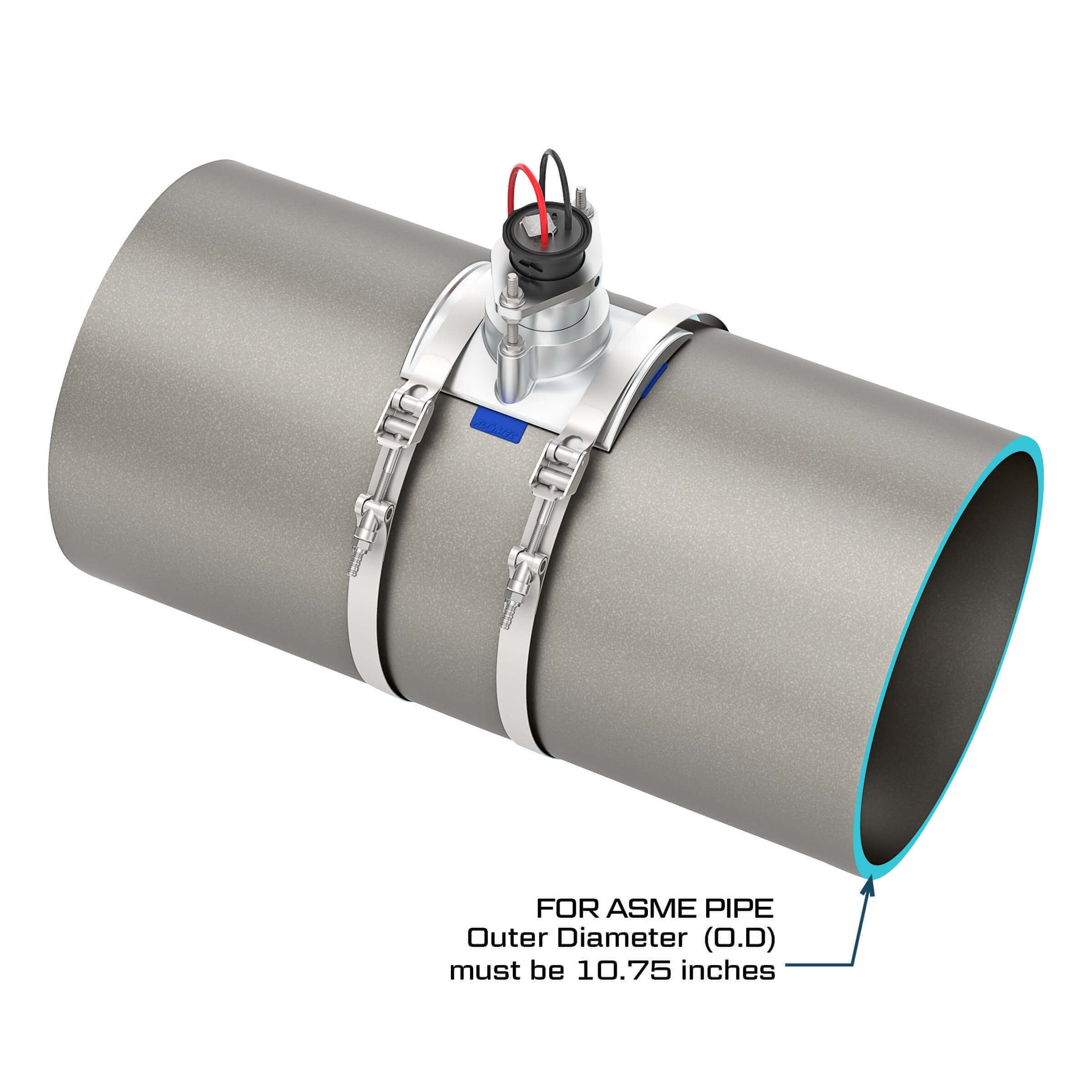 Ultrasonic Flow Sensor, NPS IPS Pipe for Water — GREAT PLAINS INDUSTRIES