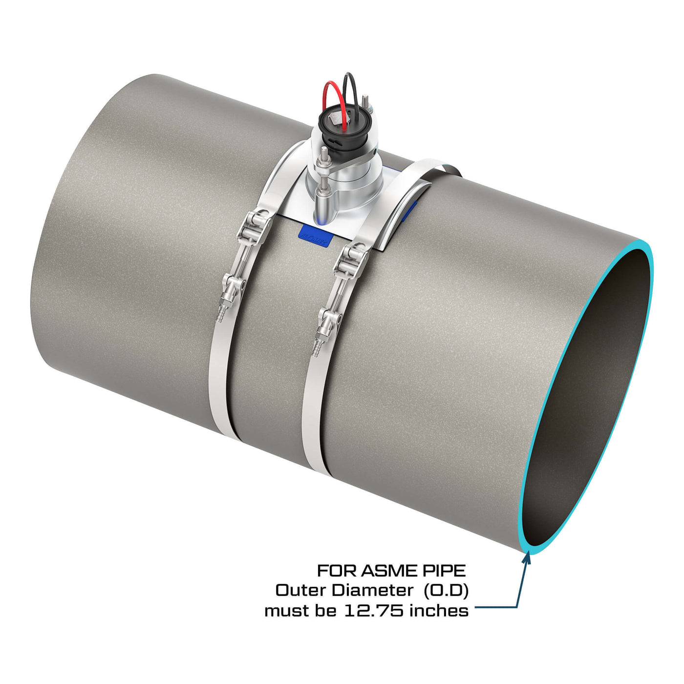 Ultrasonic Flow Sensor, NPS IPS Pipe for Water — GREAT PLAINS INDUSTRIES