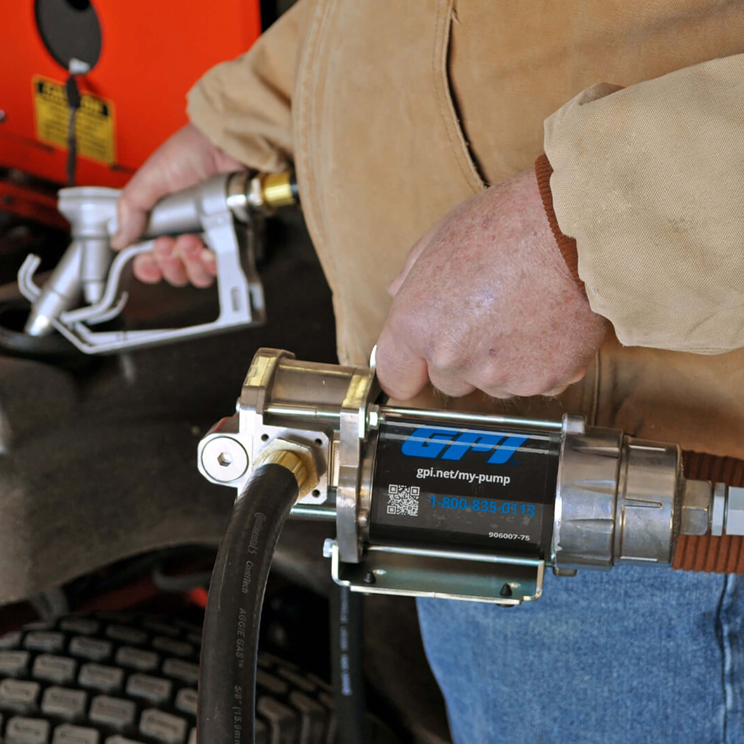 GPI 8 GPM 12V Portable Fuel Transfer Pump — GREAT PLAINS INDUSTRIES