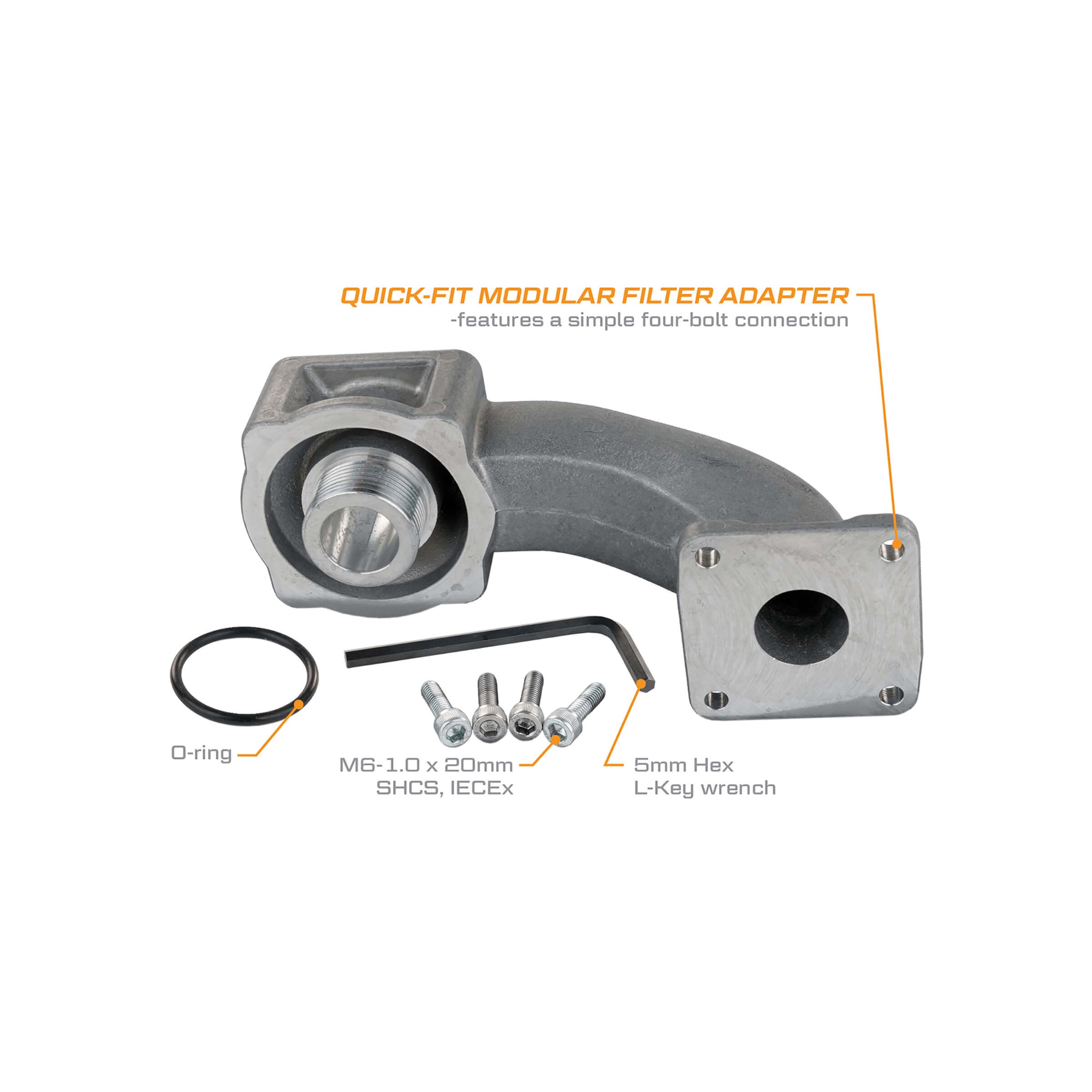 Filter Adapter Kit for Quick-Fit Fuel Transfer Pumps — GREAT PLAINS ...