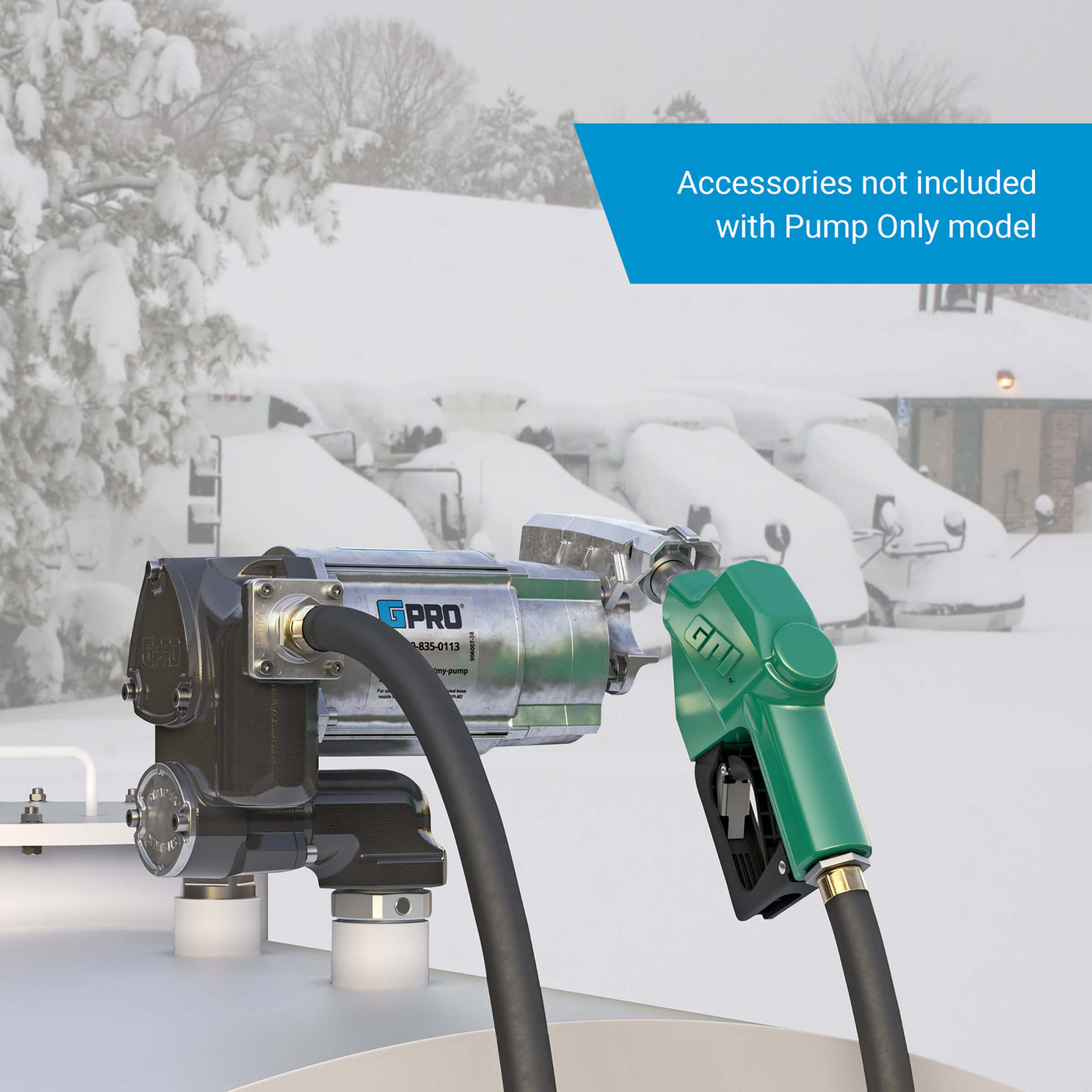 GPRO 35 GPM 120V Fuel Transfer Pump for Extreme Temperatures — GREAT ...