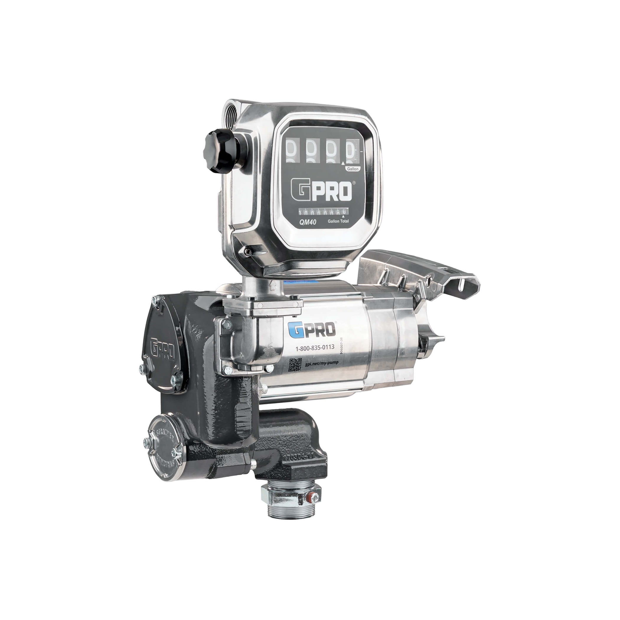 GPRO 35 GPM 120V Fuel Transfer Pump with 2-40 GPM Fuel Meter — GREAT ...