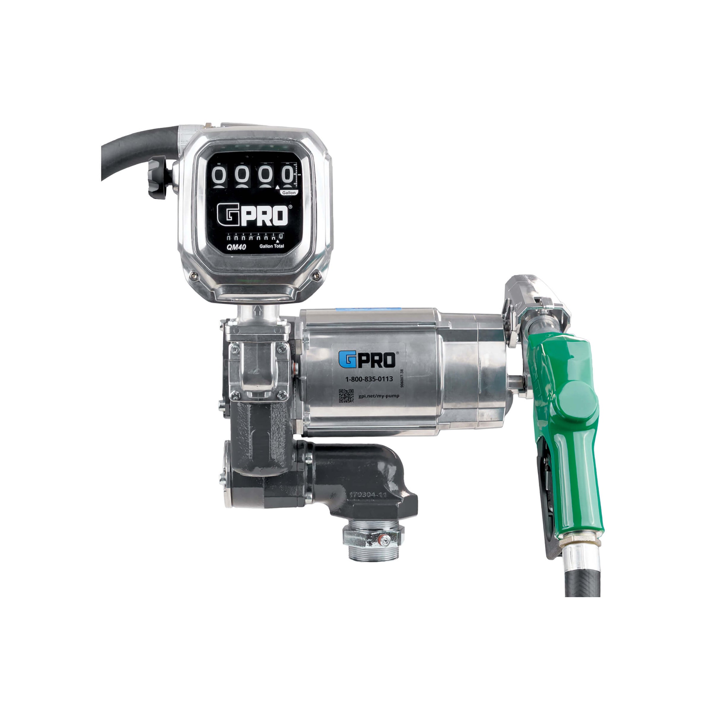 GPRO 35 GPM 120V Fuel Transfer Pump with 2-40 GPM Fuel Meter — GREAT ...