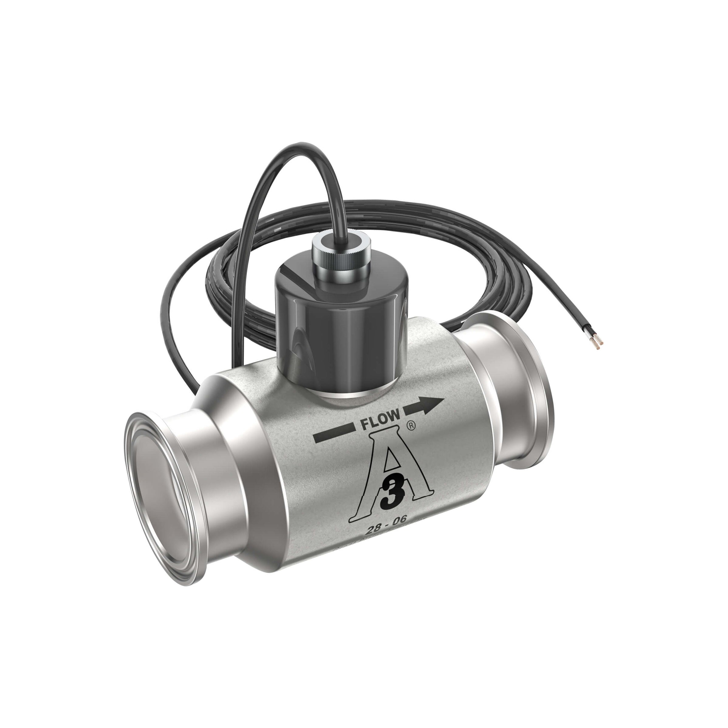 Turbine Flow Meter, 3A Food Grade, Stainless Steel Body for Food Proce ...