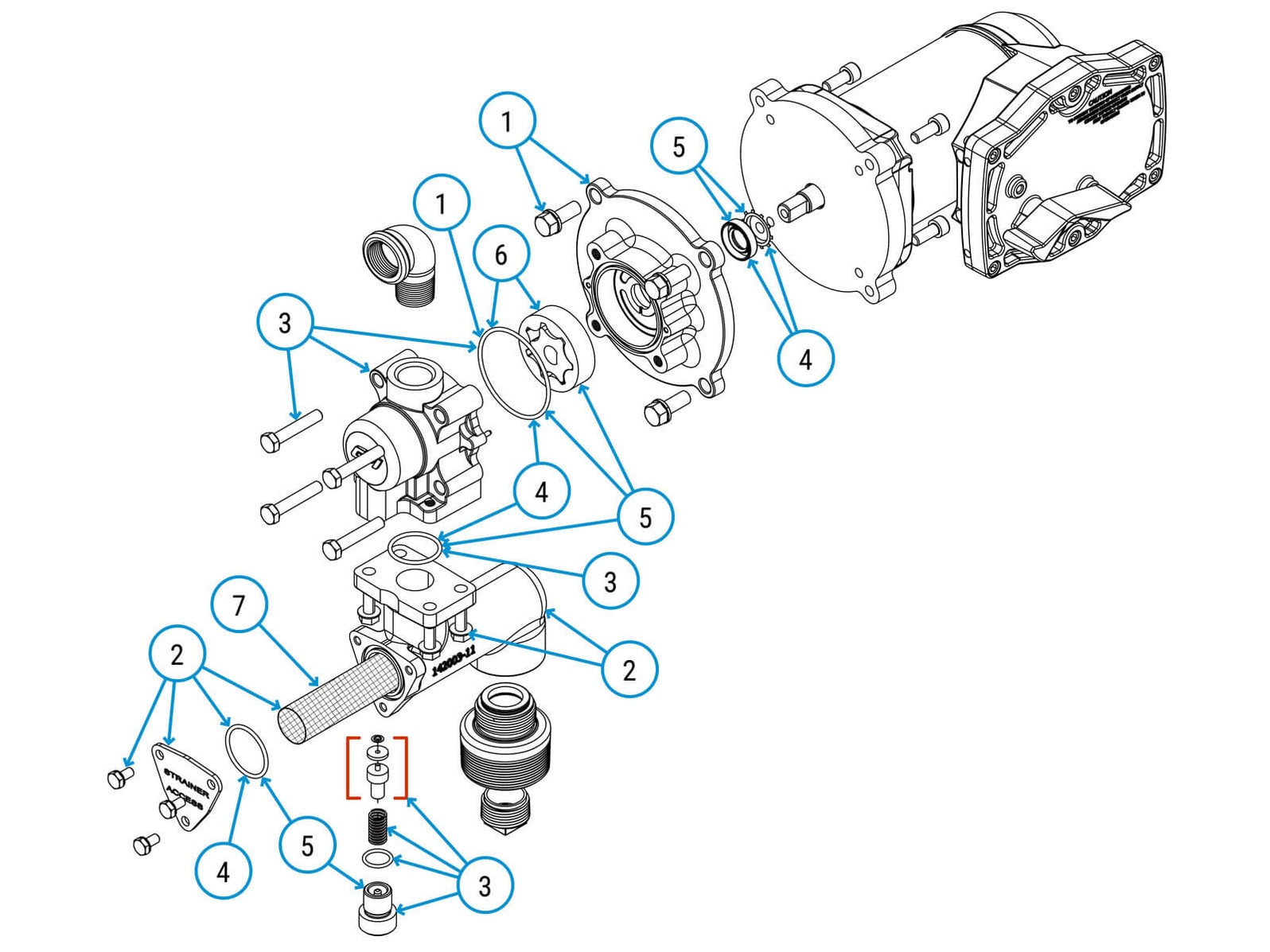 Parts & Accessories for the L-Series Heavy Duty Oil Pump by GPI — GREAT ...
