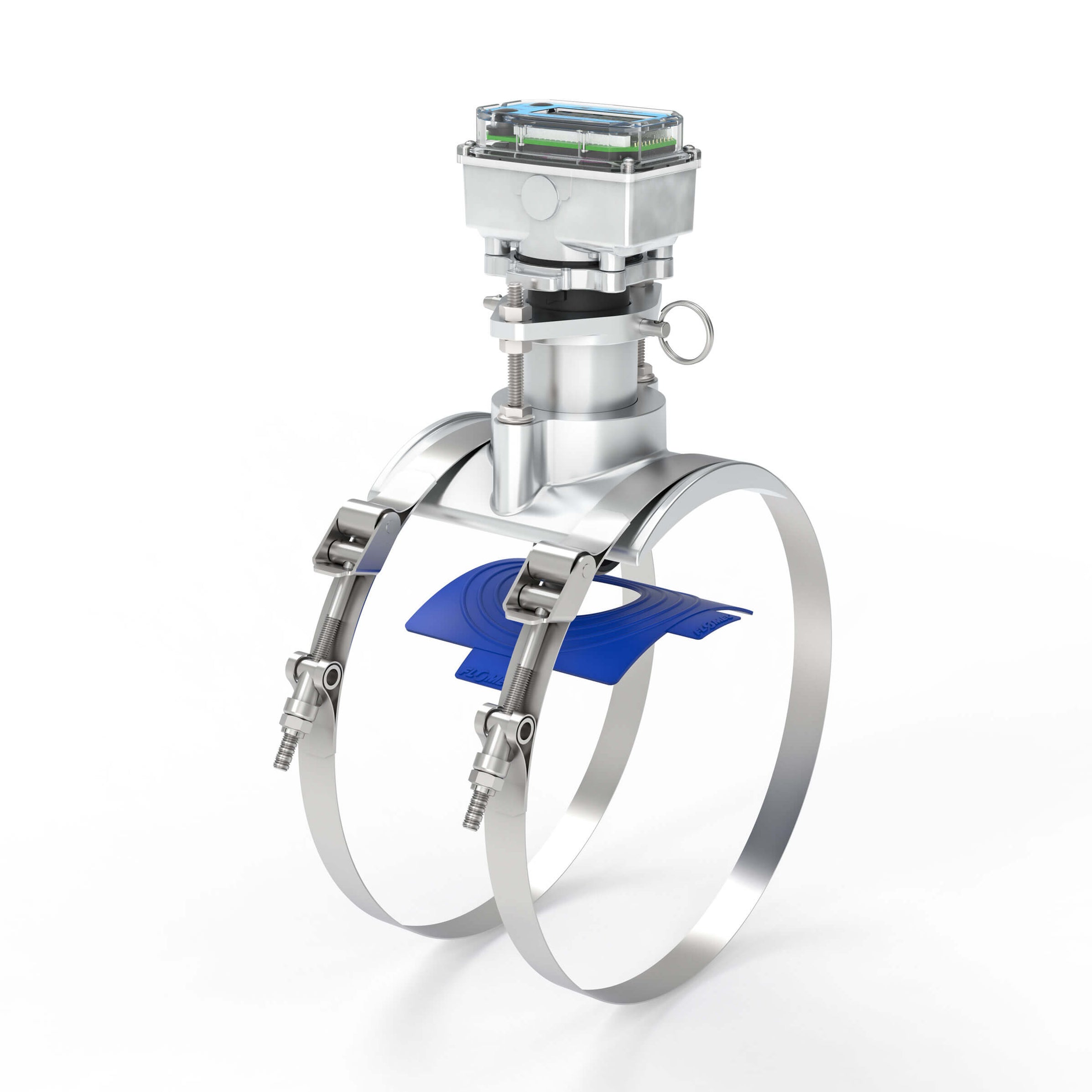 Ultrasonic Flow Meter, Battery Powered Display, NPS IPS Pipe for Water ...
