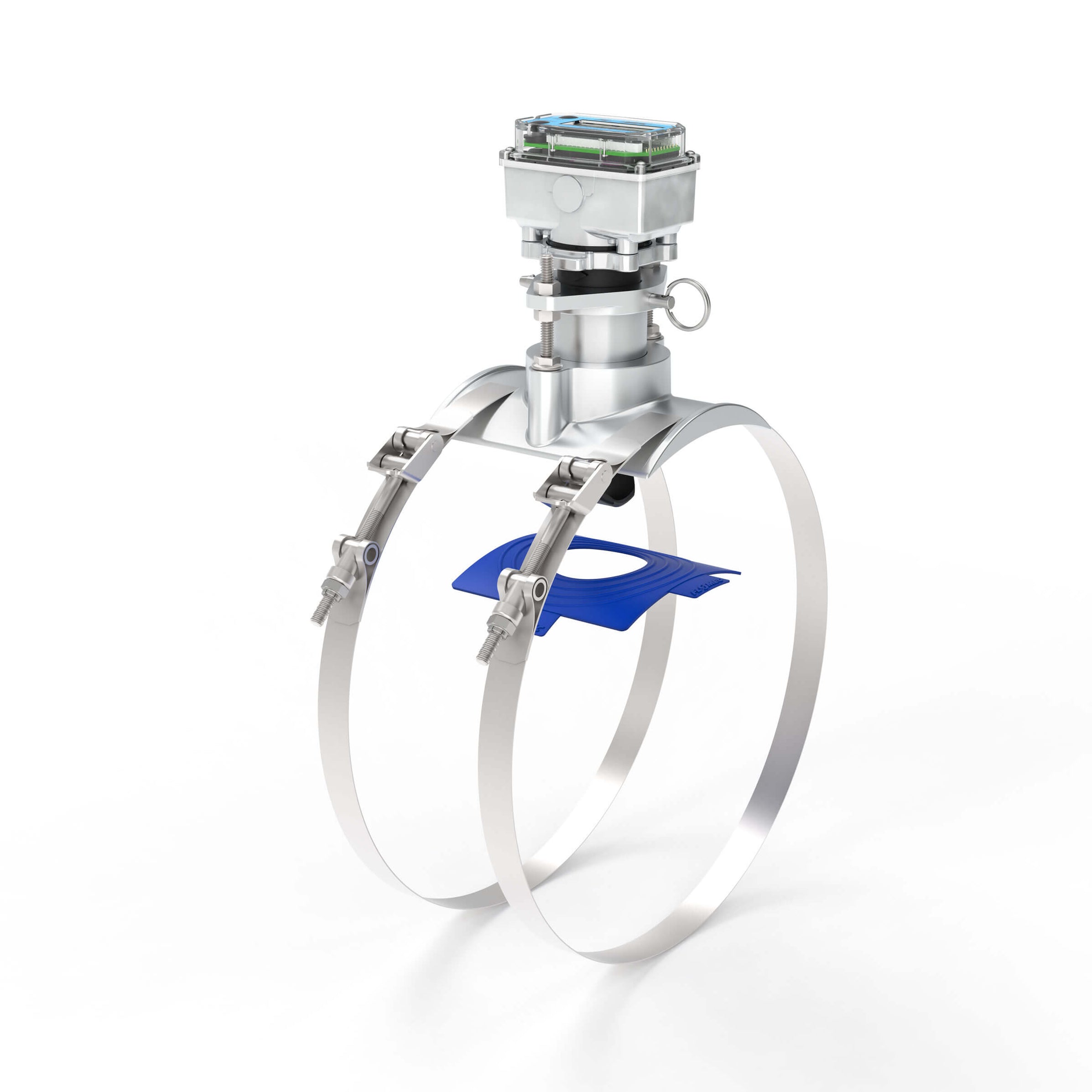 Ultrasonic Flow Meter, Battery Powered Display, NPS IPS Pipe for Water ...