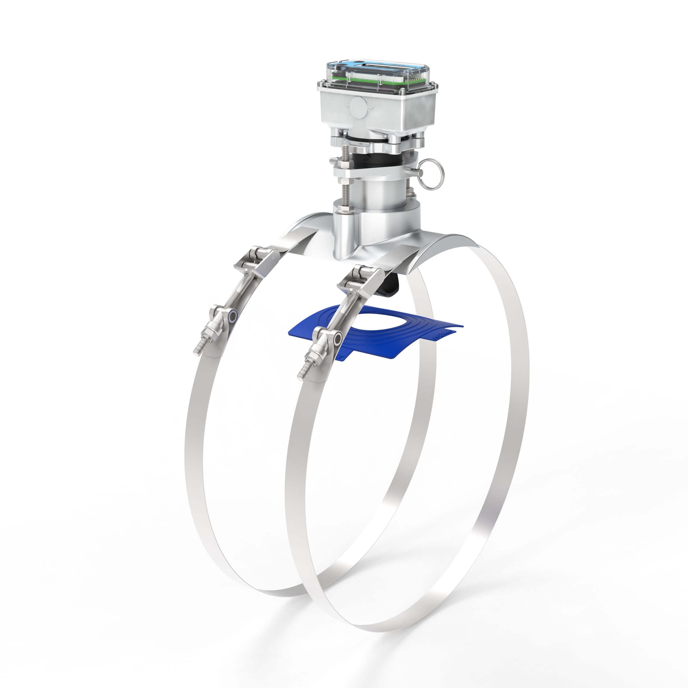 Ultrasonic Flow Meter, Battery Powered Display, PIP Pipe for Water ...