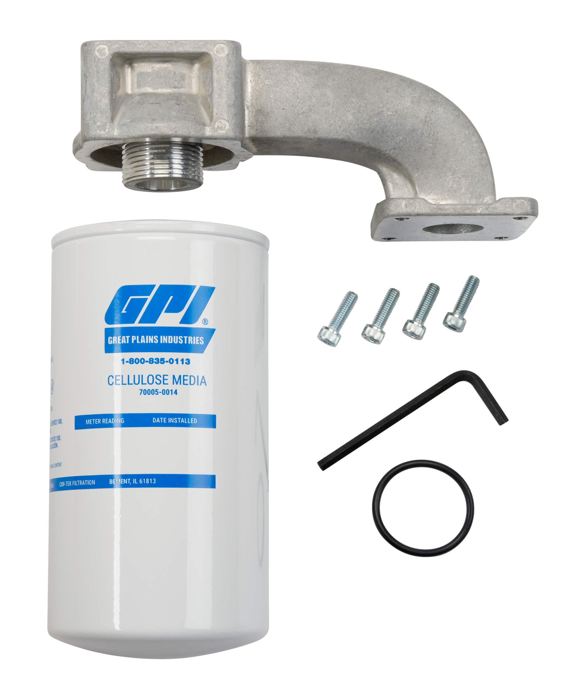 Quick-Fit, 25 GPM, 10 Micron Filter Adapter Kit — GREAT PLAINS INDUSTRIES